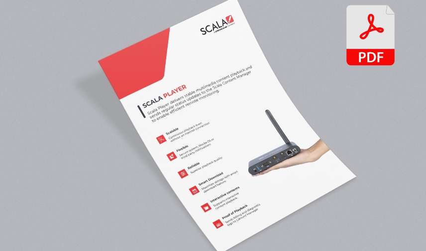 Digital Signage Media Player Software - Scala Player