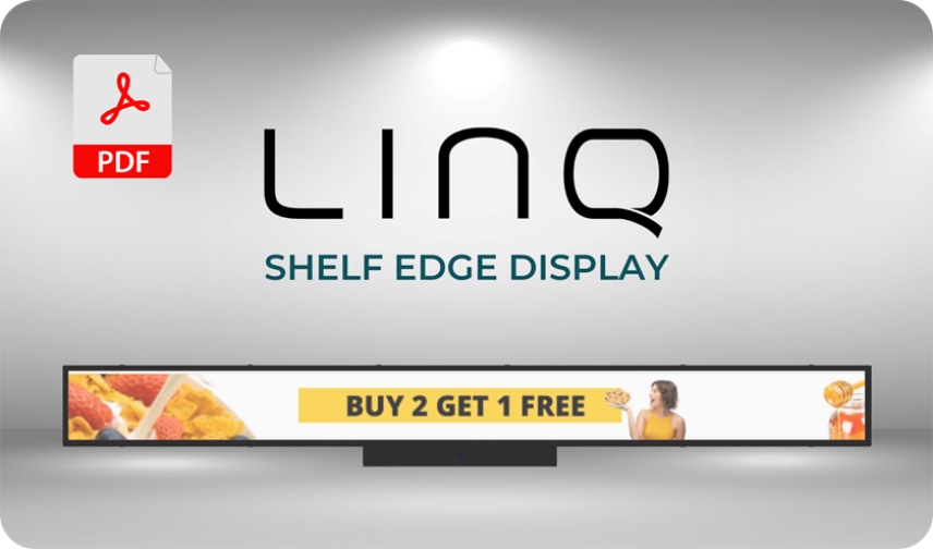Digital Shelf-edge Display | Smart Shelf Edge Digital Signage